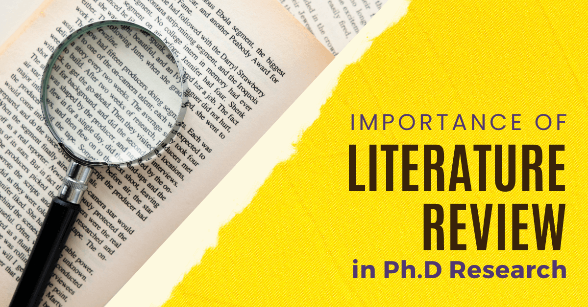 The Importance of Literature Review in PhD Research | Idealaunch