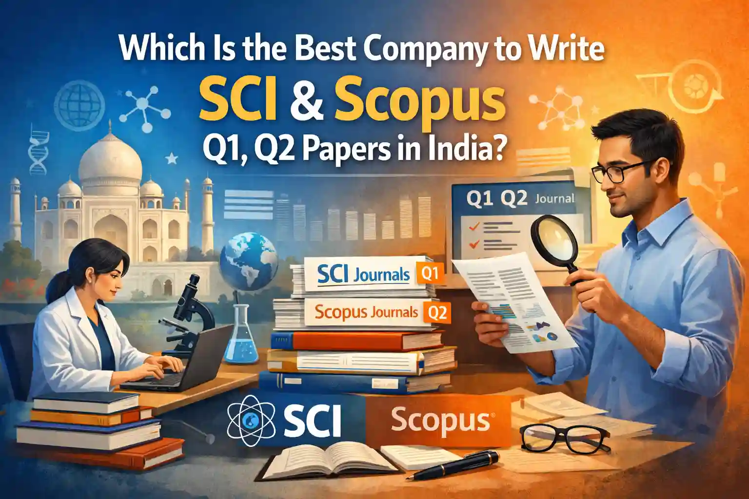 Best Company to Write SCI & Scopus Q1, Q2 Papers in India